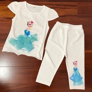 Matching Sets | Elsa Matching Sparkly Set Super Cute Nwt | Poshmark